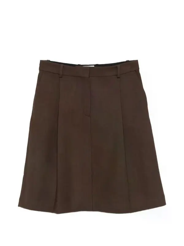 TOTEME Pleated Mini Skirt