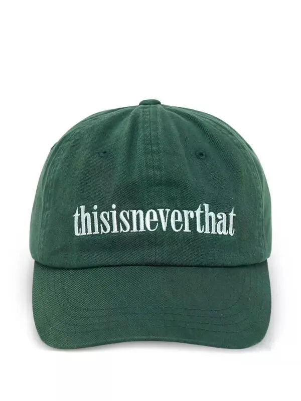 THISISNEVERTHAT Logo Baseball Cap - Green