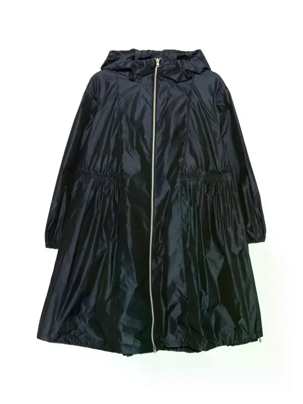 Herno Zip-up Hooded Parka - Blue