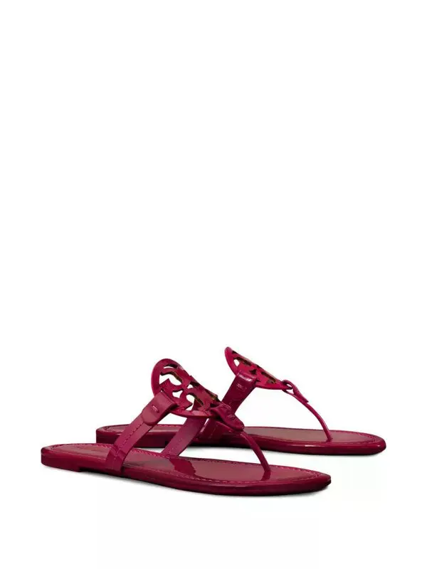 Tory Burch Miller Patent Thong Sandals