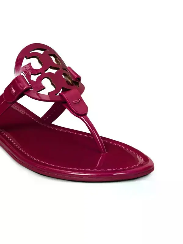 Tory Burch Miller Patent Thong Sandals
