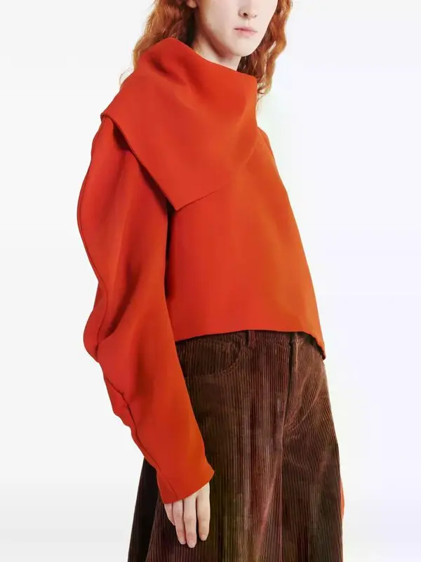 A.W.A.K.E. Mode Draped Blouse