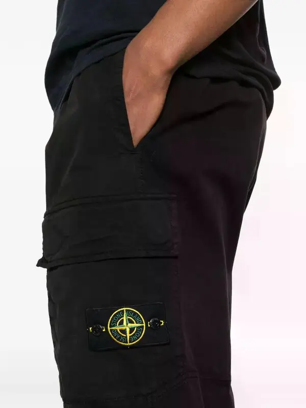 Stone Island Cargo Logo-patch Trousers