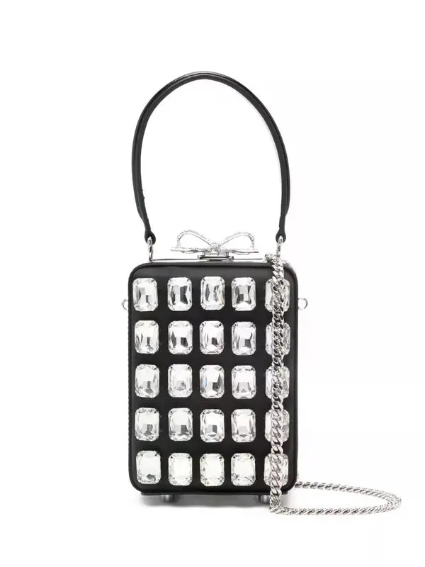 SELF-PORTRAIT Micro Crystal-embellished Tote Bag
