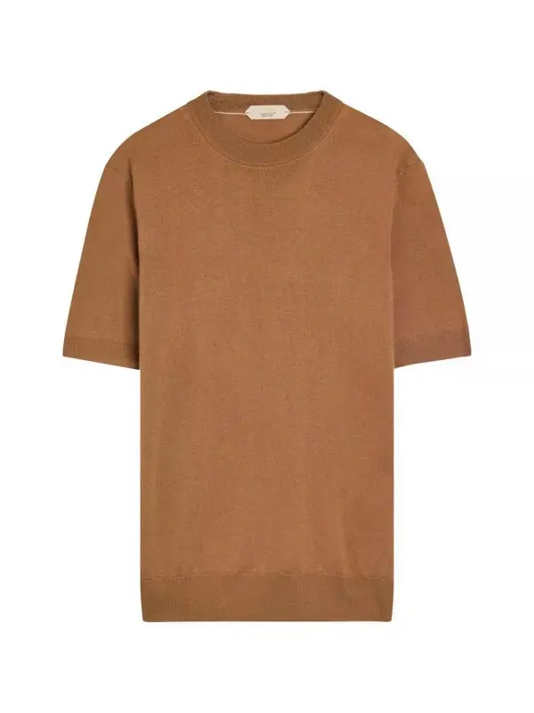 AURELIEN Crew-neck T-shirt - Brown