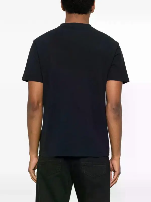 Stone Island Logo- Patch T-shirt - Black