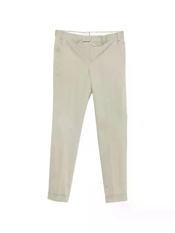 PT TORINO Cuffed Trousers - Green
