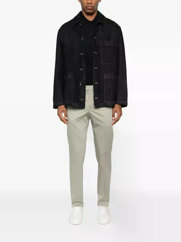 PT TORINO Cuffed Trousers - Green