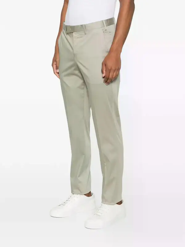 PT TORINO Cuffed Trousers - Green