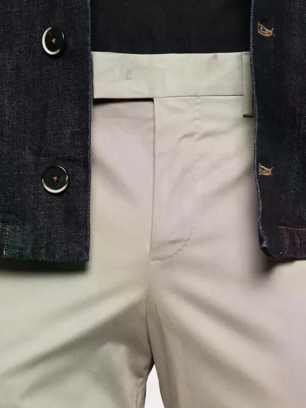 PT TORINO Cuffed Trousers - Green