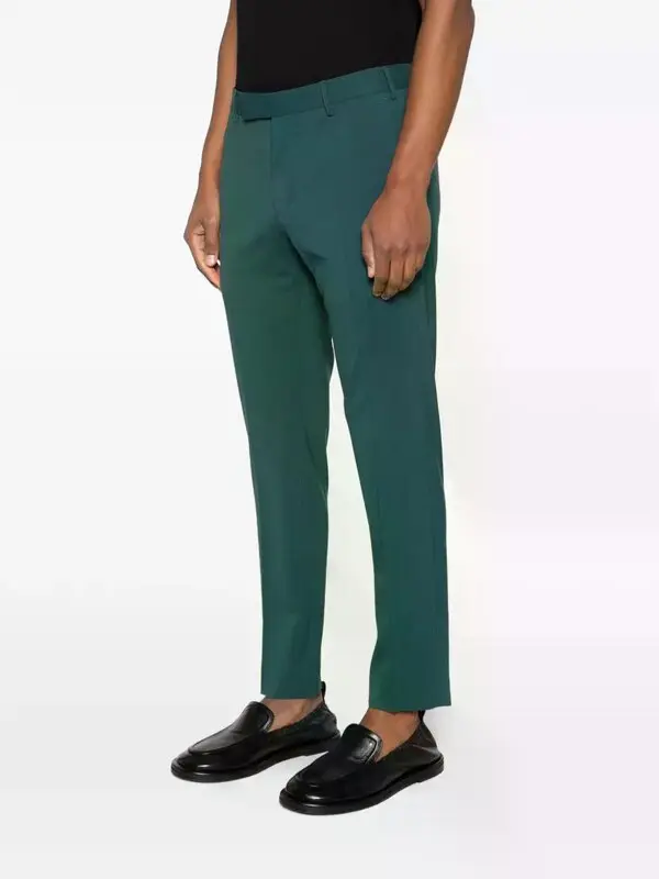 PT TORINO Belt-loop Trousers - Green