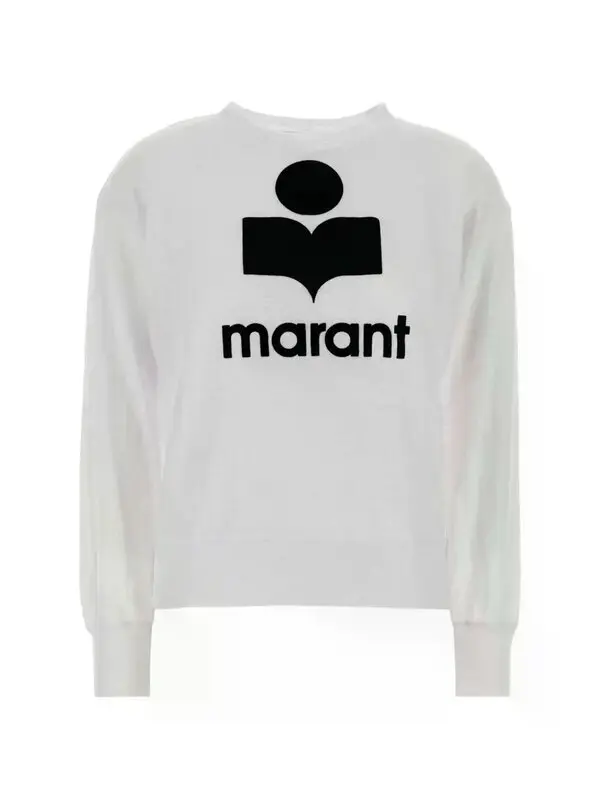 MARANT ETOILE Logo T-shirt - White