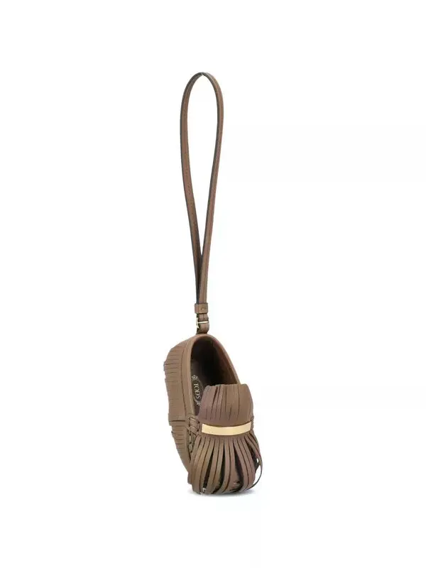TOD'S Fringed Shoe Charm