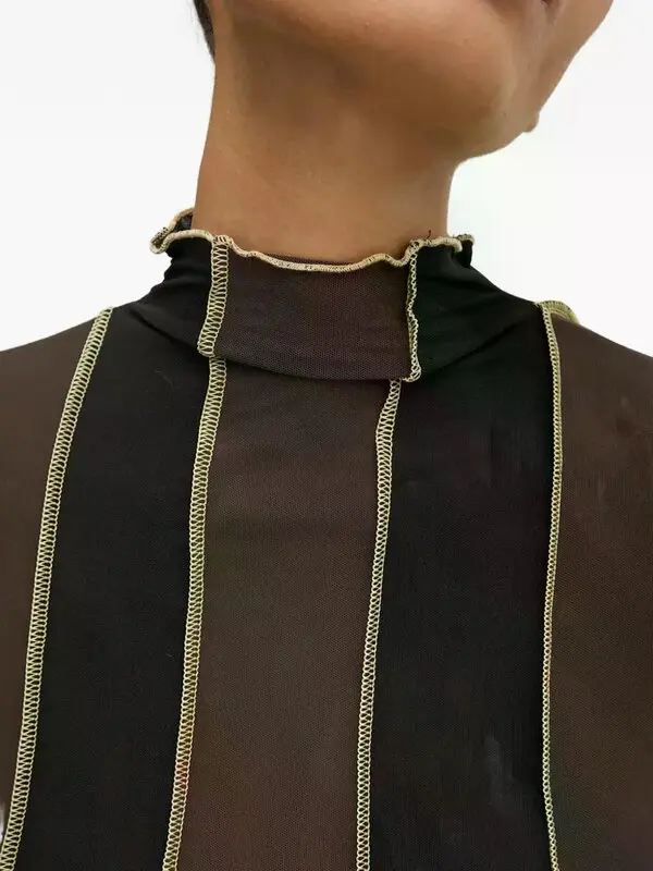 Sunnei Seam-detail Long Sleeve Top