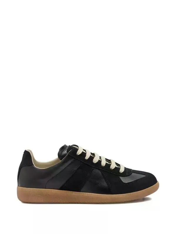 MAISON MARGIELA Replica Lace-up Sneakers - Black
