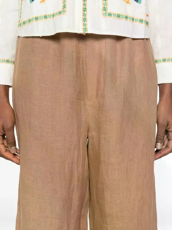 BASERANGE Elasticated-waistband Trousers