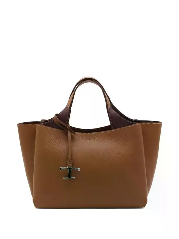 TOD'S Mini Textured Charm Tote