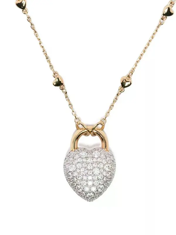 SWAROVSKI Heart-pendant Necklace