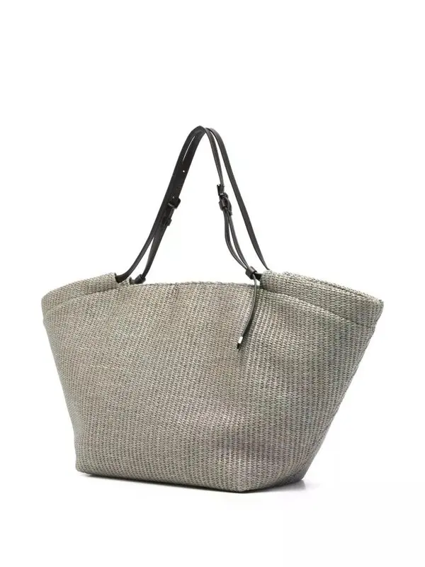 Brunello Cucinelli Woven Tote Bag - Green