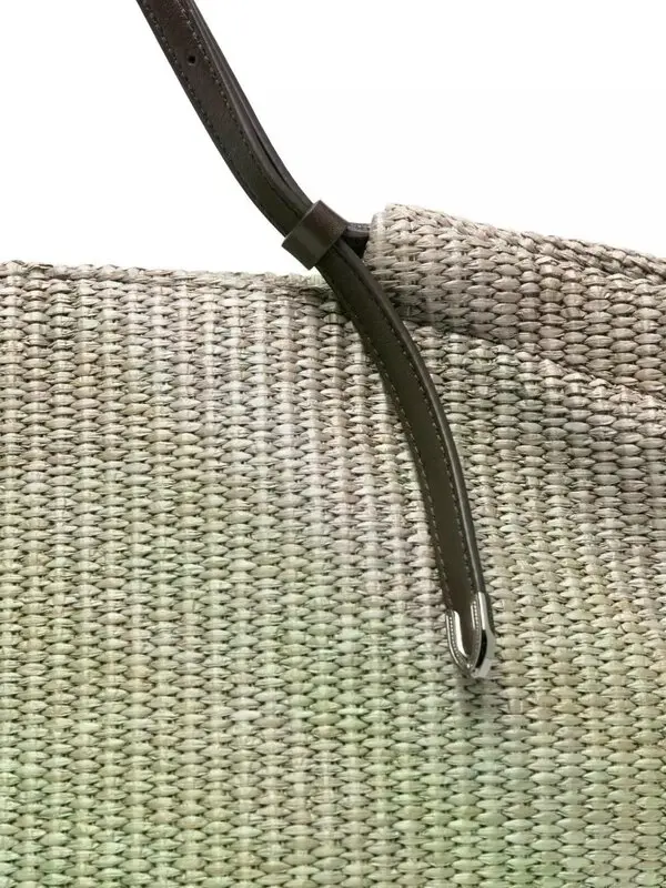 Brunello Cucinelli Woven Tote Bag - Green