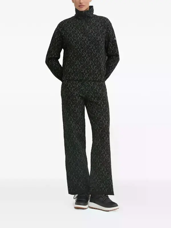 NEWLAND Geometric-pattern Trousers