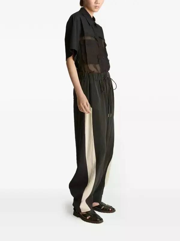 LEE MATHEWS Alexia Color-block Track Pants