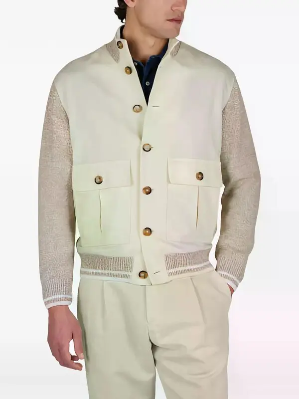 Paul & Shark Long-sleeve Cardigan - Neutrals