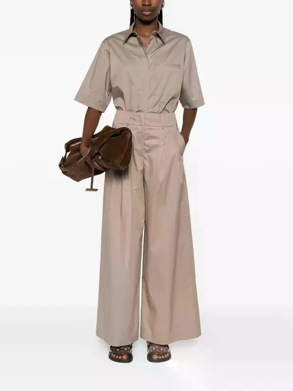Peserico Pleated Trousers - Neutrals