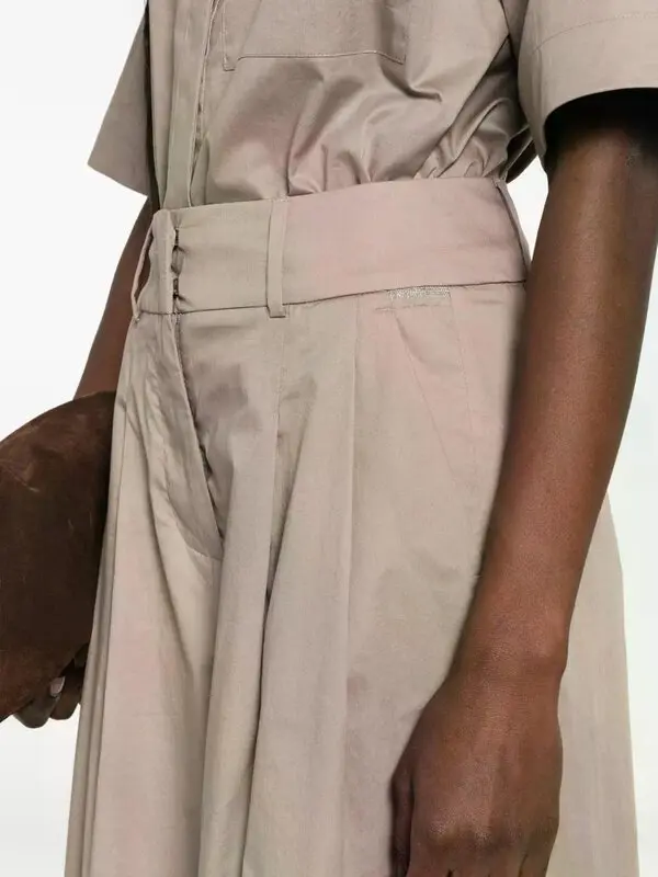 Peserico Pleated Trousers - Neutrals