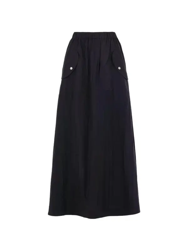 Co A-line Midi Skirt With Pockets