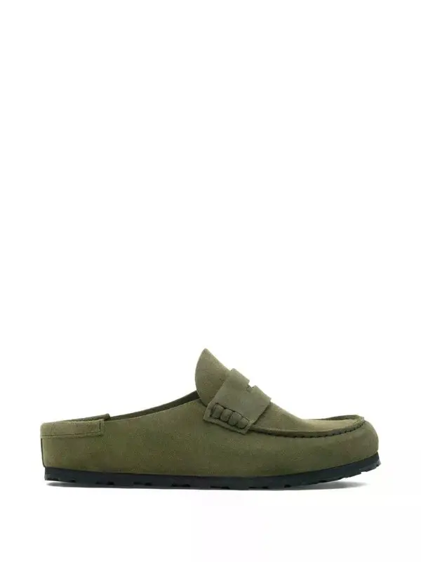 BIRKENSTOCK Naples Suede Penny Loafers