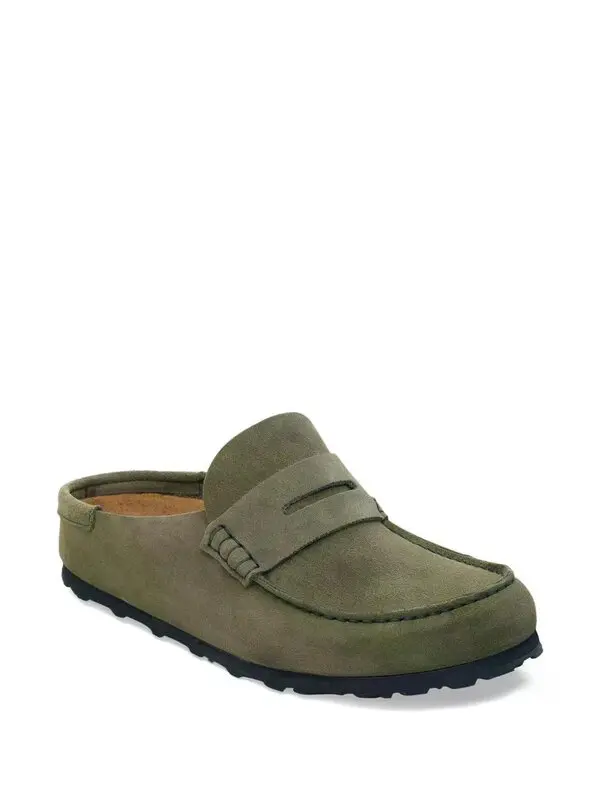 BIRKENSTOCK Naples Suede Penny Loafers