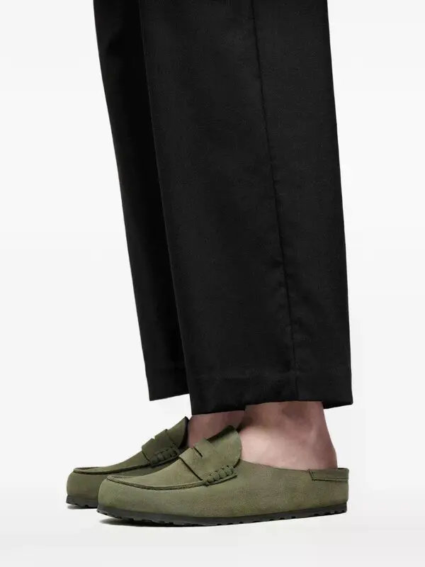 BIRKENSTOCK Naples Suede Penny Loafers