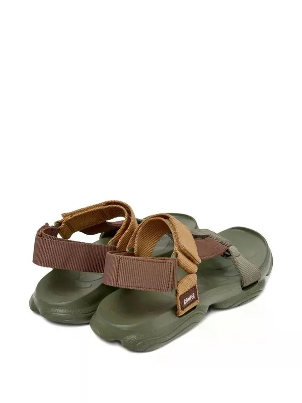 Camper Karst Strap Sandals - Green