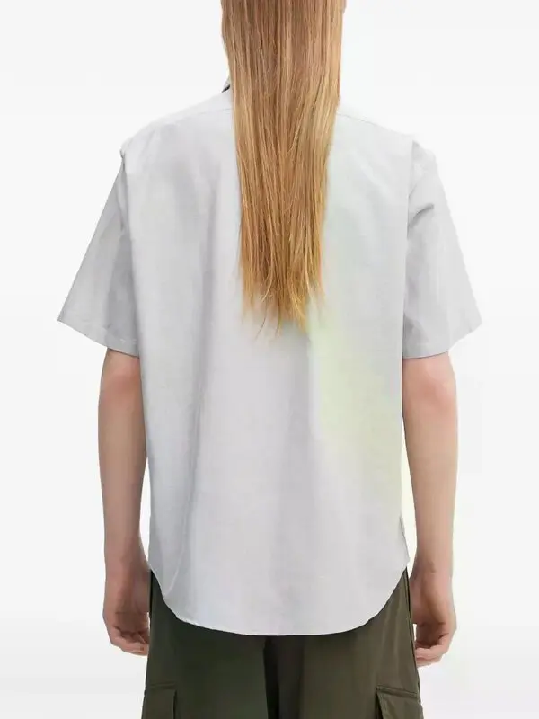 Aries Logo-embroidered Shirt