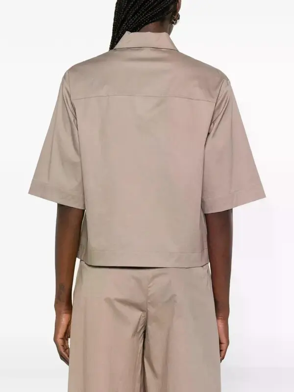 Peserico Pocket Short-sleeve Shirt - Neutrals