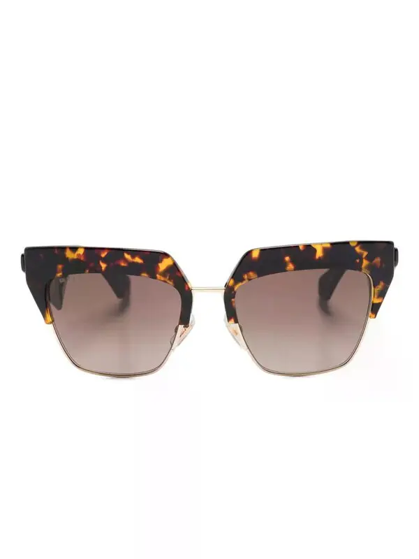 Etro Club Geometric Sunglasses - Brown