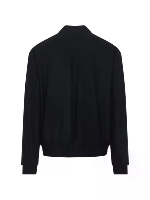 Giorgio Armani Textured Logo Jacket