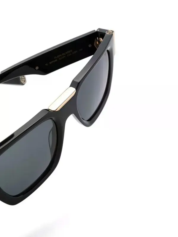 Philipp Plein Logo-plaque Square-frame Sunglasses