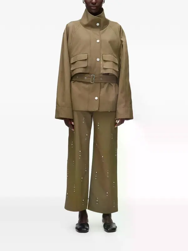 3.1 Phillip Lim Belted Cropped Jacket