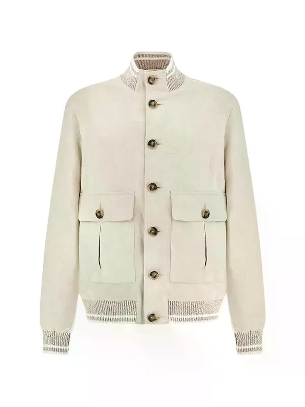 Paul & Shark Buttoned Bomber Jacket