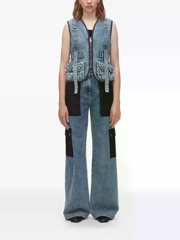 3.1 Phillip Lim Front-pocket Denim Vest