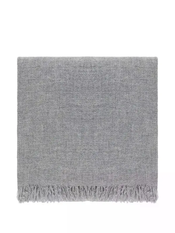 Antonelli Firenze Fringed Scarf - Grey