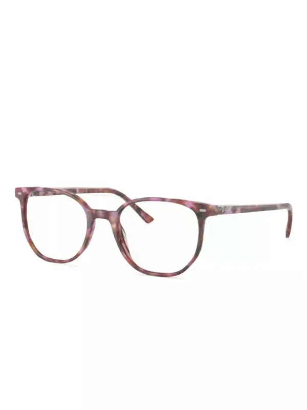 Ray-ban Elliot Round-frame Glasses - Pink
