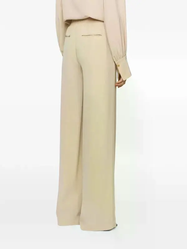 JOSEPH Nour High-rise Wide-leg Trousers - Neutrals