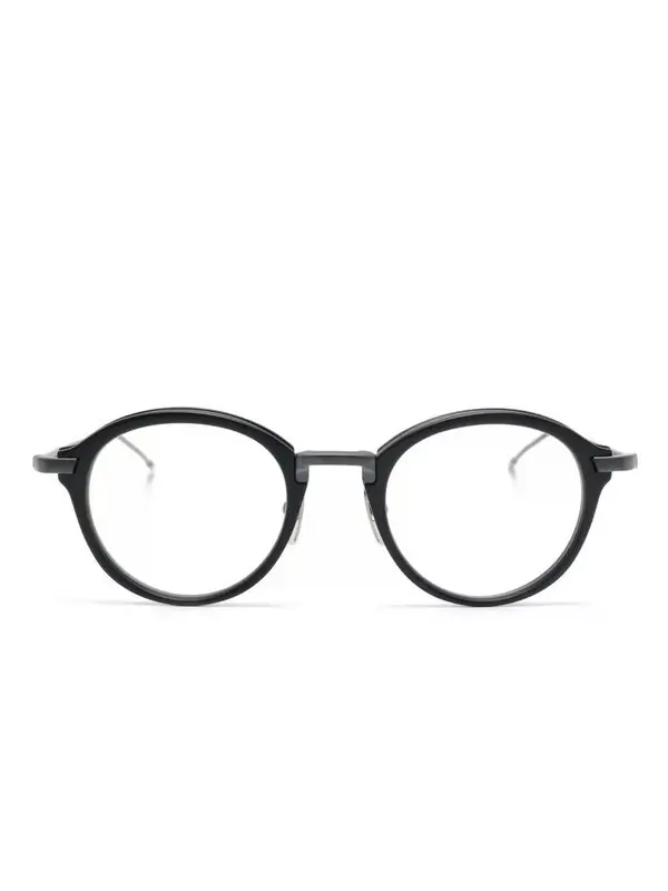 Thom Browne Round-frame Glasses - Grey