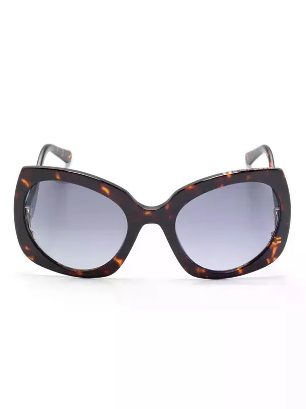 Marc Jacobs The J Marc Upside Down Sunglasses - Brown
