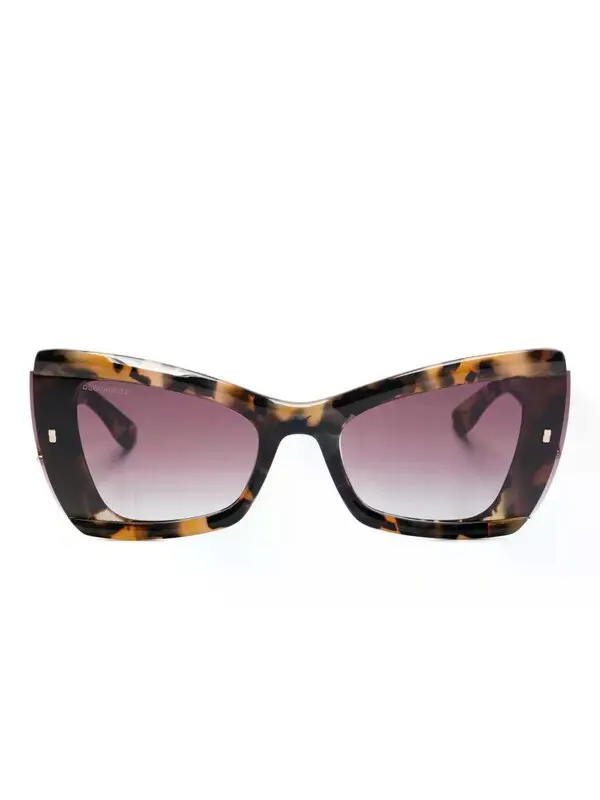 Dsquared2 Tortoiseshell Cat-eye Sunglasses - Brown