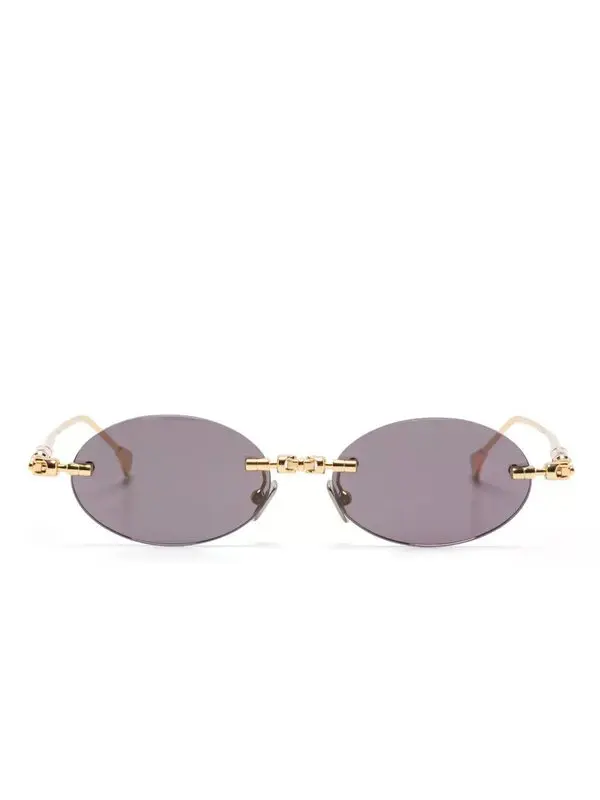 KUBORAUM Oval-frame Sunglasses