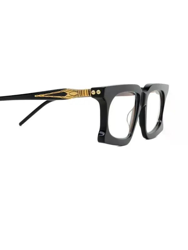 KUBORAUM D73 Geometric Glasses - Black